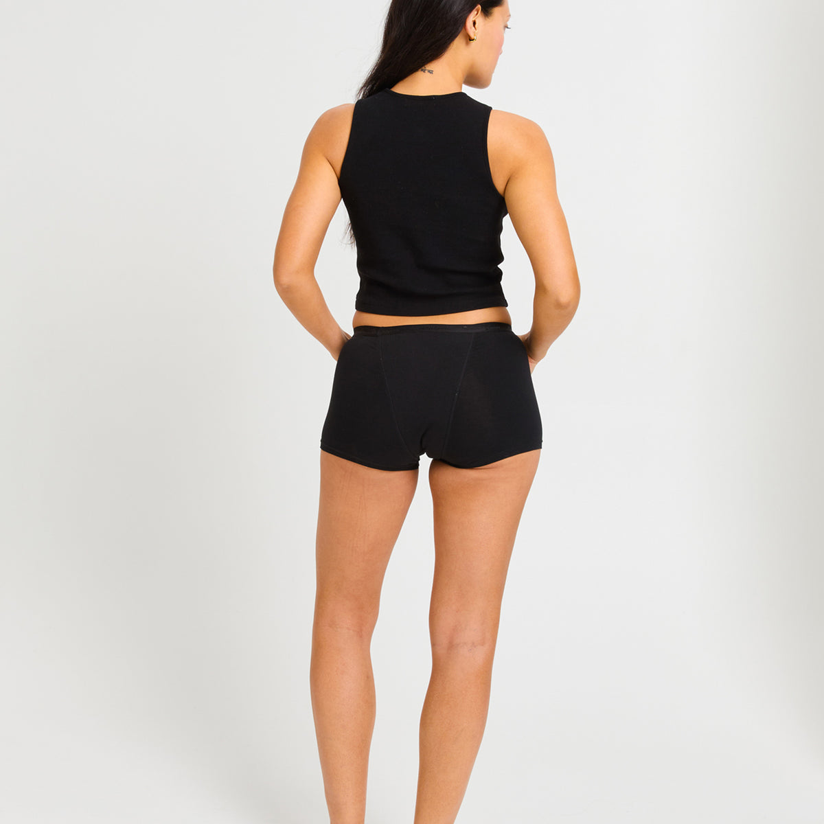 Period Basic Boyshort - Super in Black | Modibodi – Modibodi EU