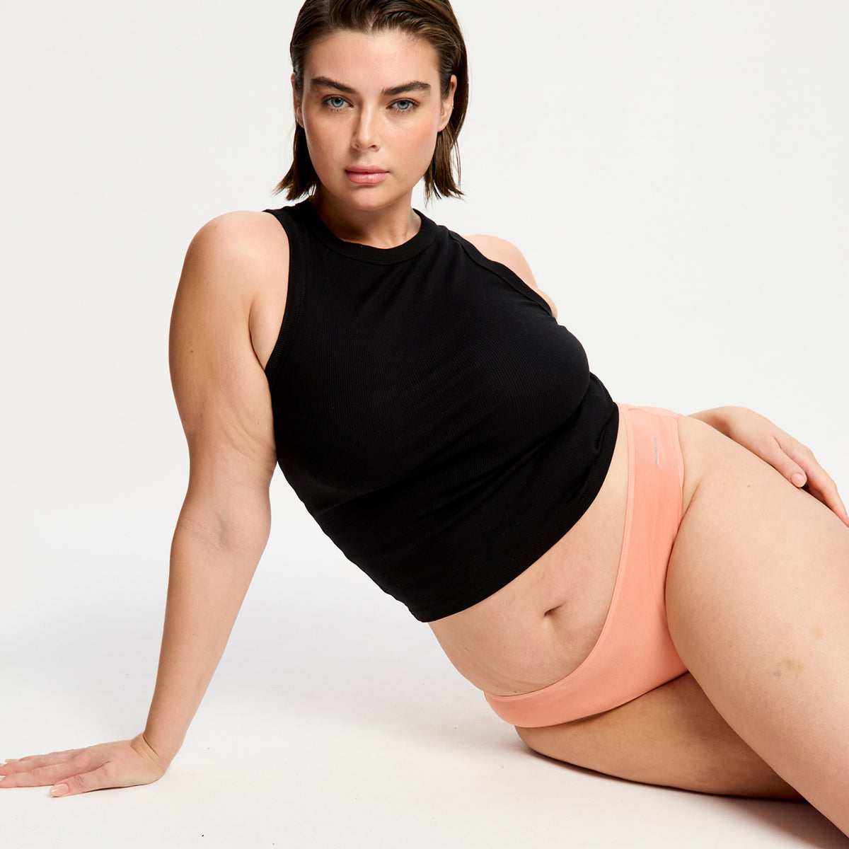 Period Basic Cheeky Bikini - Light in Clay | Modibodi – Modibodi EU