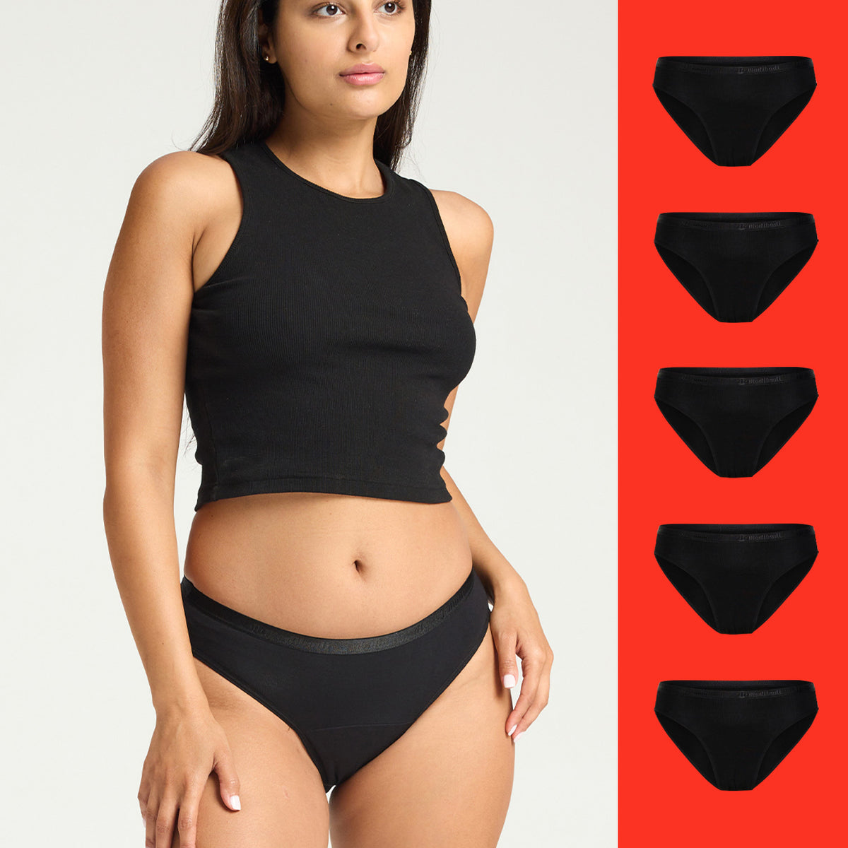 Classic Bikini Multi-Absorbency 5 Pack – Modibodi EU