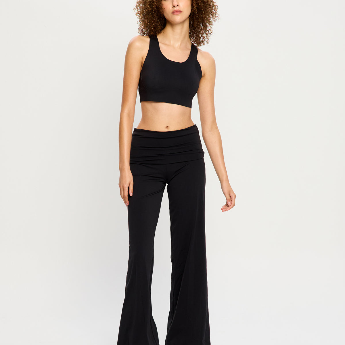 Wide Leg Lounge Pant Black – Modibodi EU